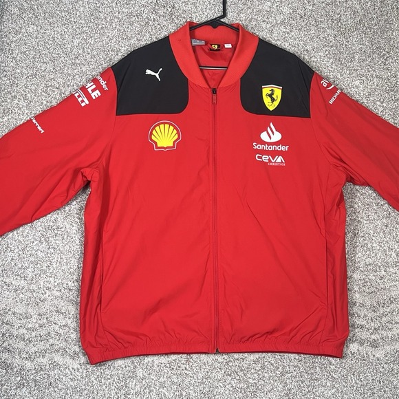 Puma | Jackets & Coats | Puma Scuderia Ferrari F Team Jacket Mens Xxl ...